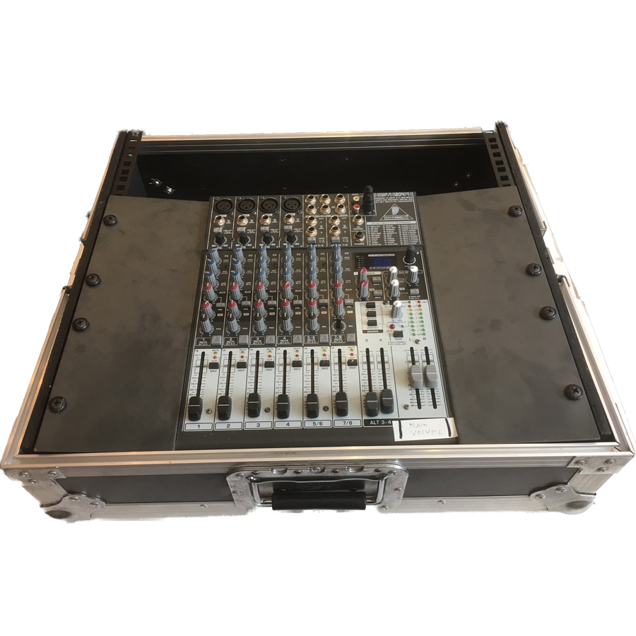 8 Channel Mixer Hire Nottingham | PA Sound System Rental - Amps ...