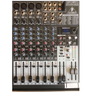 8 Channel Mixer Hire Nottingham | PA Sound System Rental - Amps ...