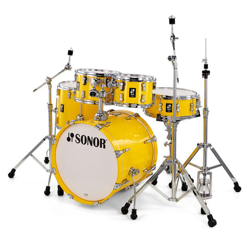 Sonor AQ1 Drum Kit Studio Yellow | Nottingham - Sonor Drums - Drum and ...