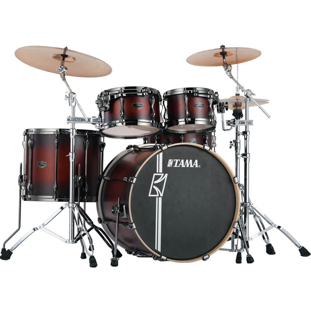 Tama Superstar Hyperdrive Maple 5pc Drum Kit - Satin Cherry Burst ...
